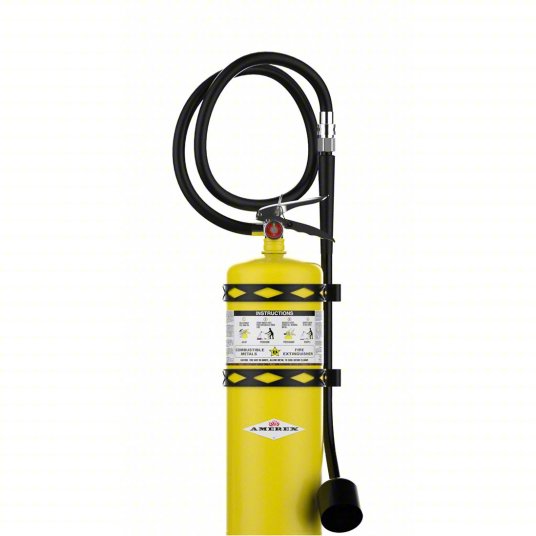 AMEREX C571 Fire Extinguisher: 30 lb Extinguisher Capacity, D, Copper ...