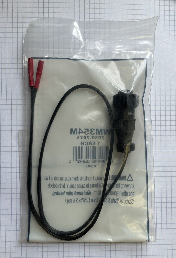 Tweco Model WM354M Control Wire Plug For Miller 250 Amp FABGUN Series ...