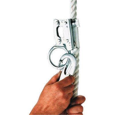 Miller 8174U by Honeywell Trailing Stainless Steel Rope Grab With D-Ri ...