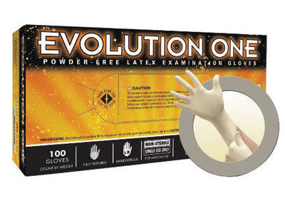 Microflex EV-2050-XL X-Large Natural 10" Evolution One 5.5 mil Latex A ...